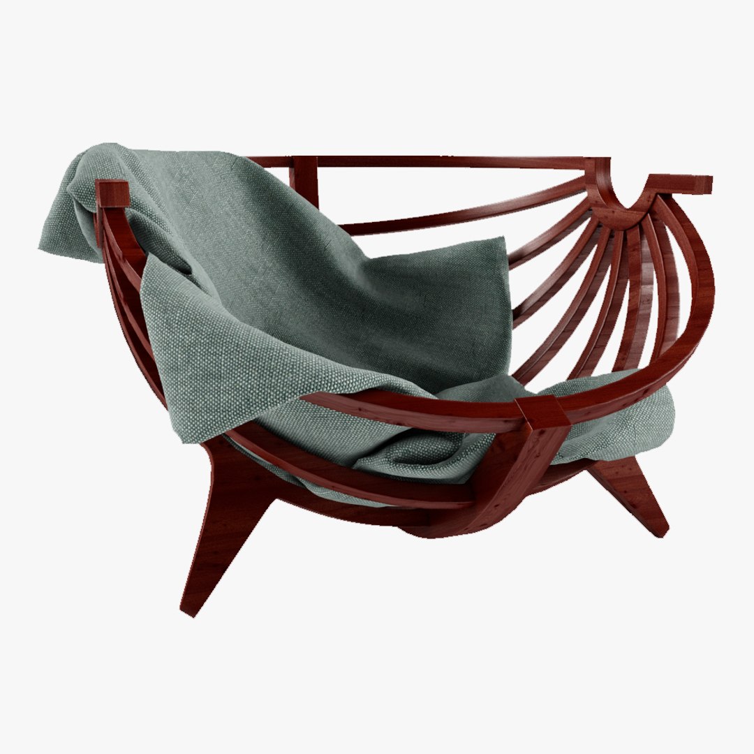 3d Model Design Chair