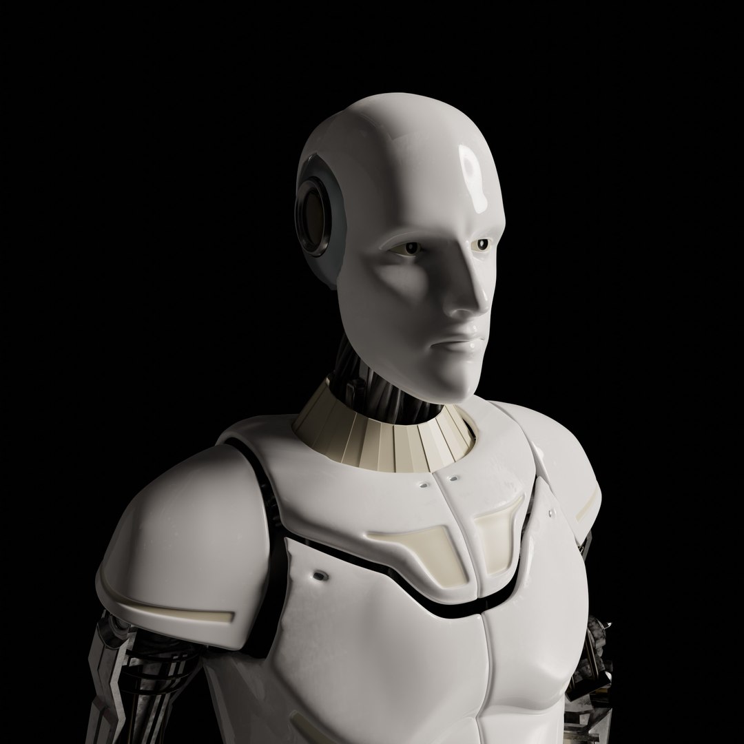 Futuristic Cyborg 3D - TurboSquid 1868826