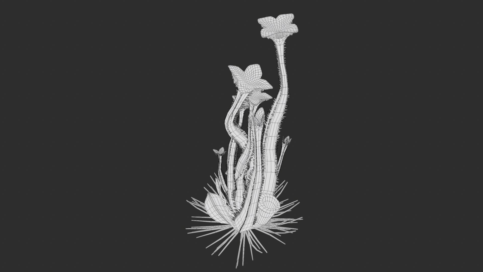3D model Alien Plant 04 PBR - TurboSquid 1957311