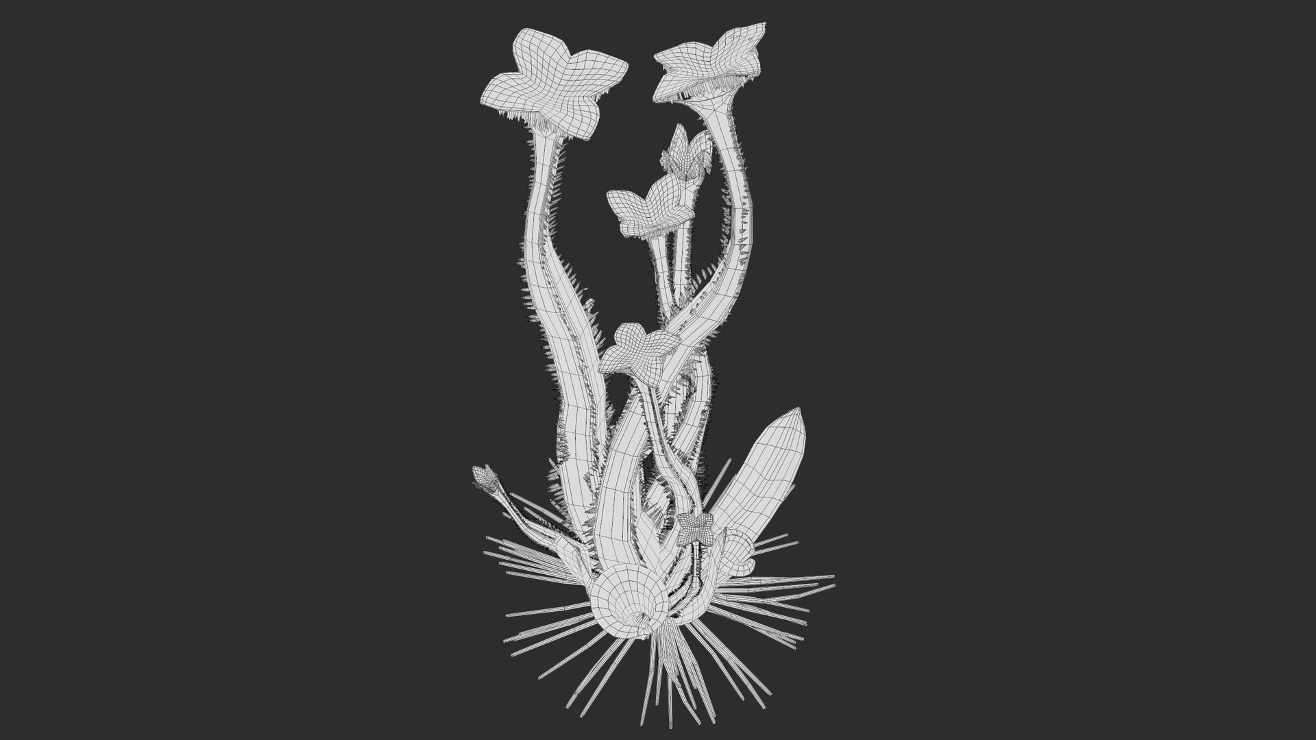 3D model Alien Plant 04 PBR - TurboSquid 1957311