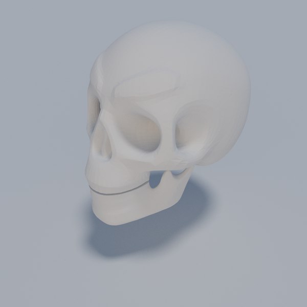 3D model stylized skull - TurboSquid 1149556