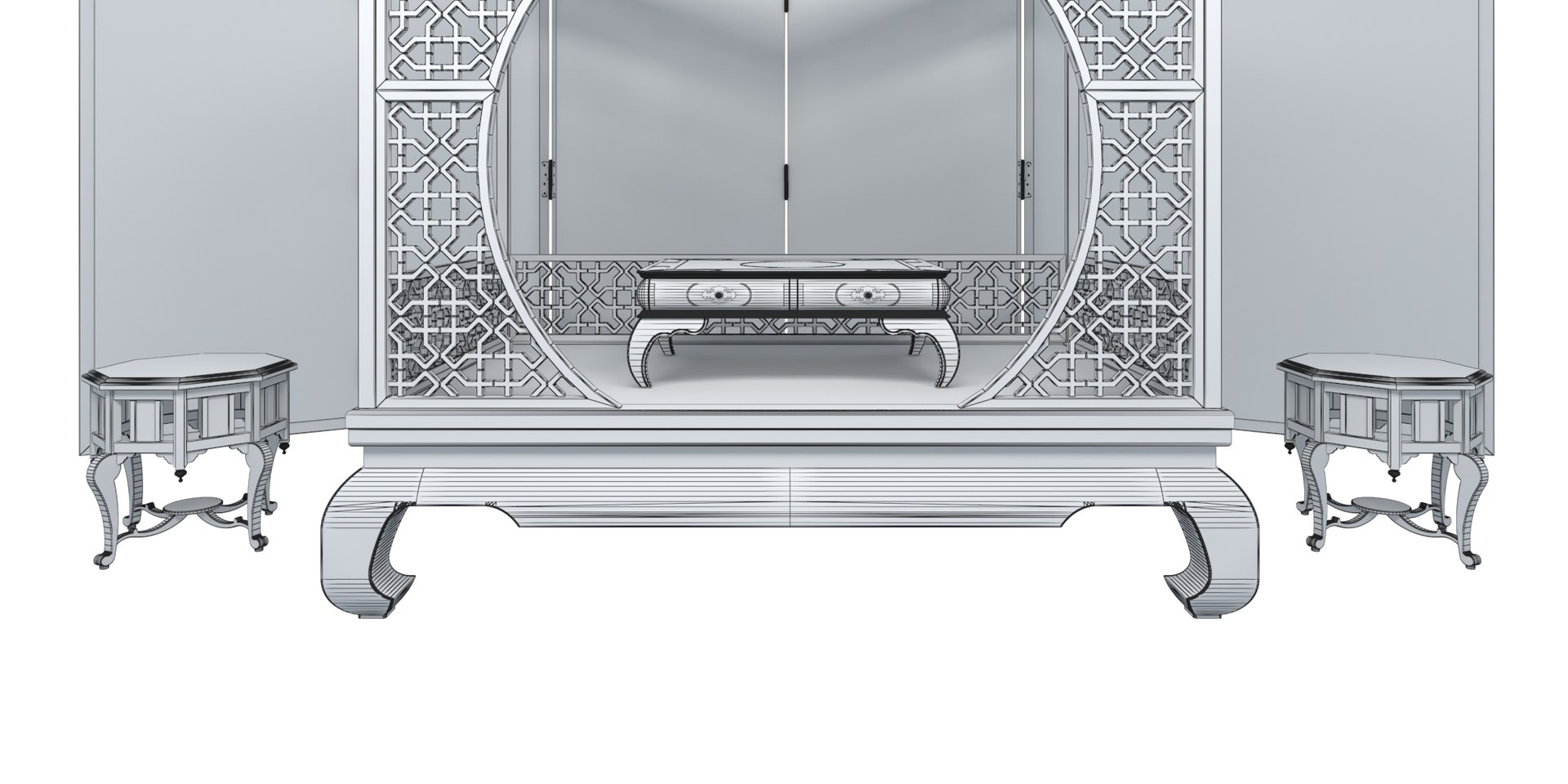 Moon Set 3D Model - TurboSquid 1586669