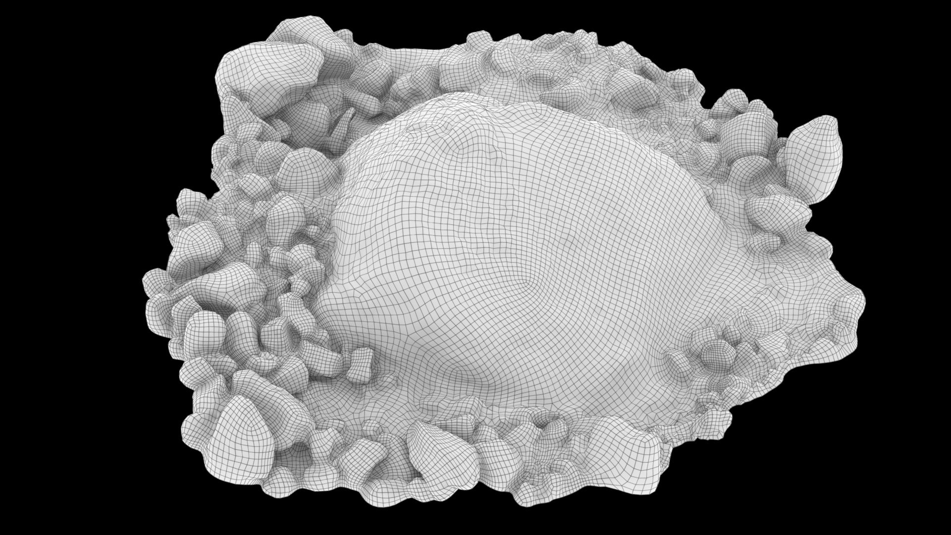 3D Icelandic Mossy Rock Lkpo - TurboSquid 2187662