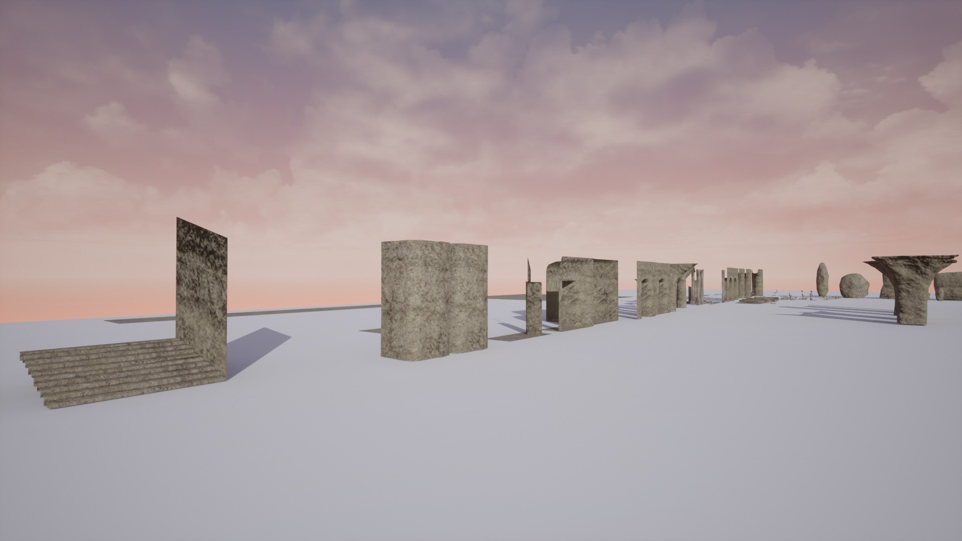 3D Model Catacombs Unreal Asset - TurboSquid 1725751