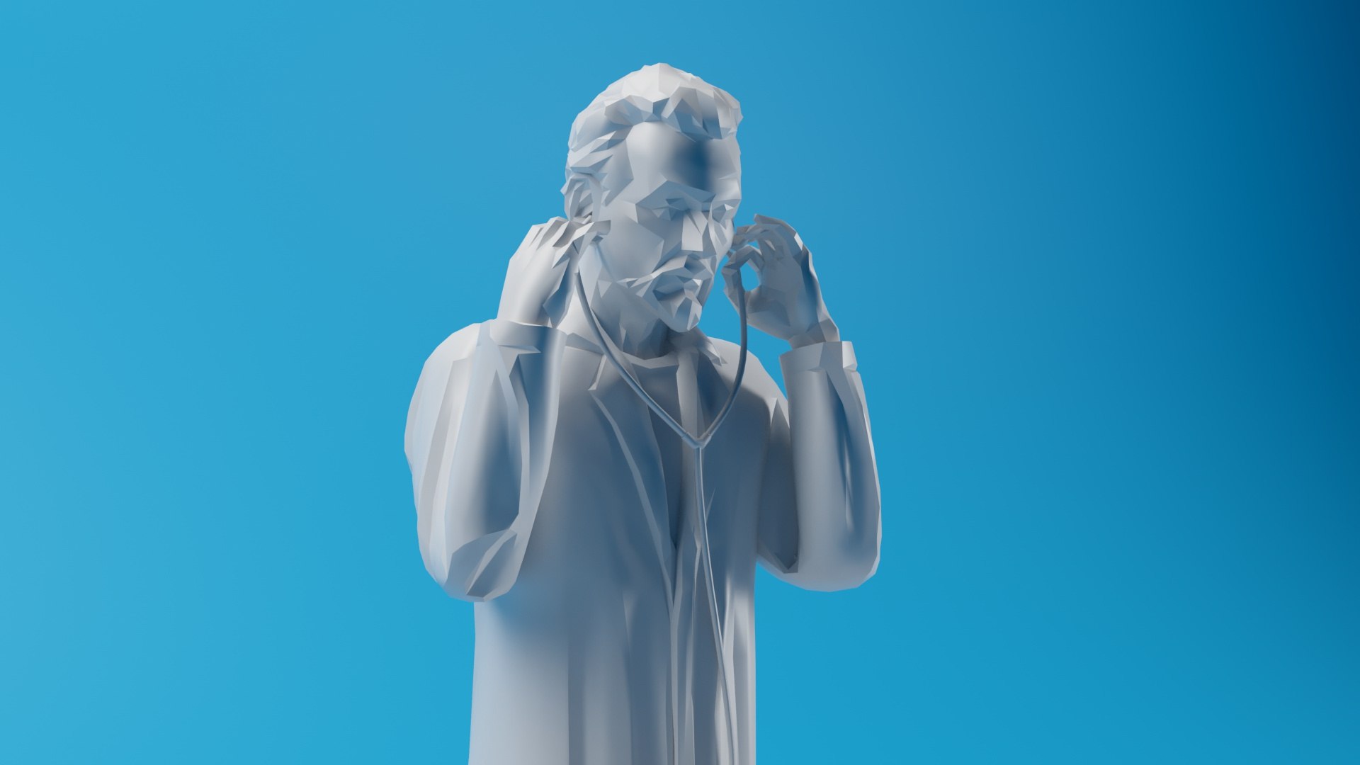 3D Model Doctor-Sick - TurboSquid 1789964