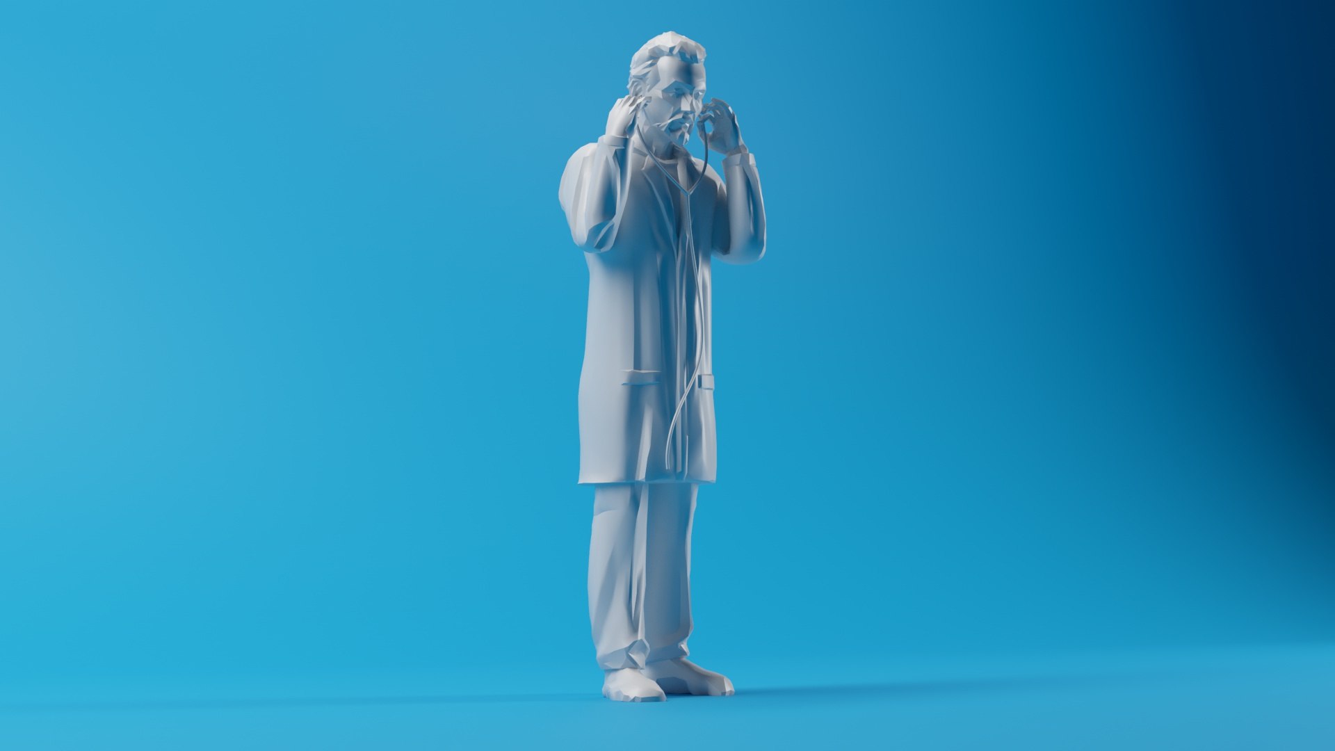 3D Model Doctor-Sick - TurboSquid 1789964
