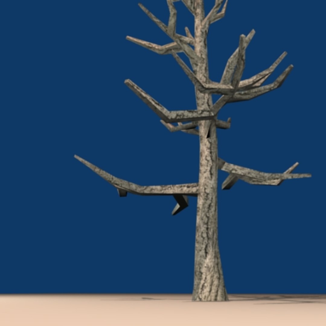Ready Dead Tree 3d Model