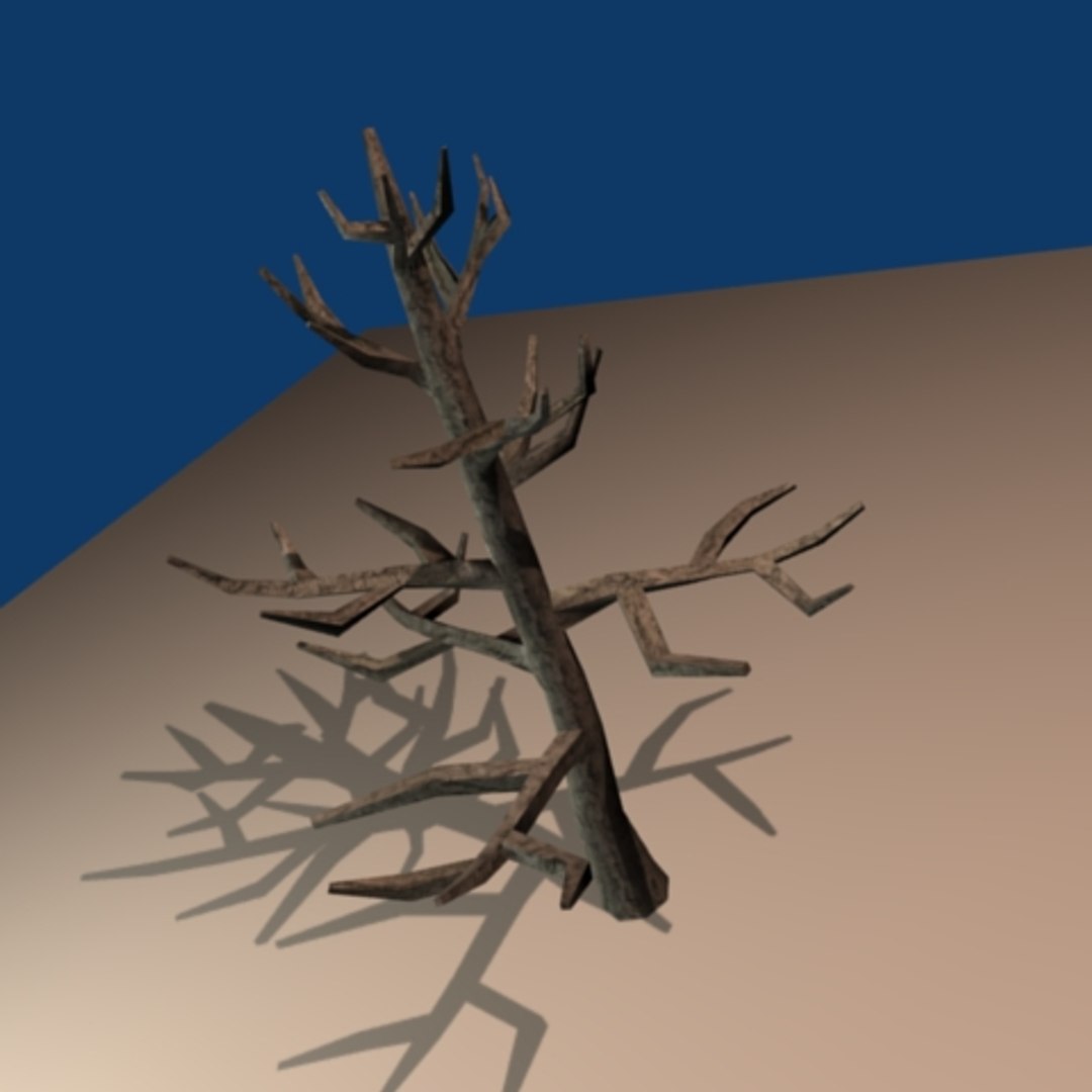Ready Dead Tree 3d Model