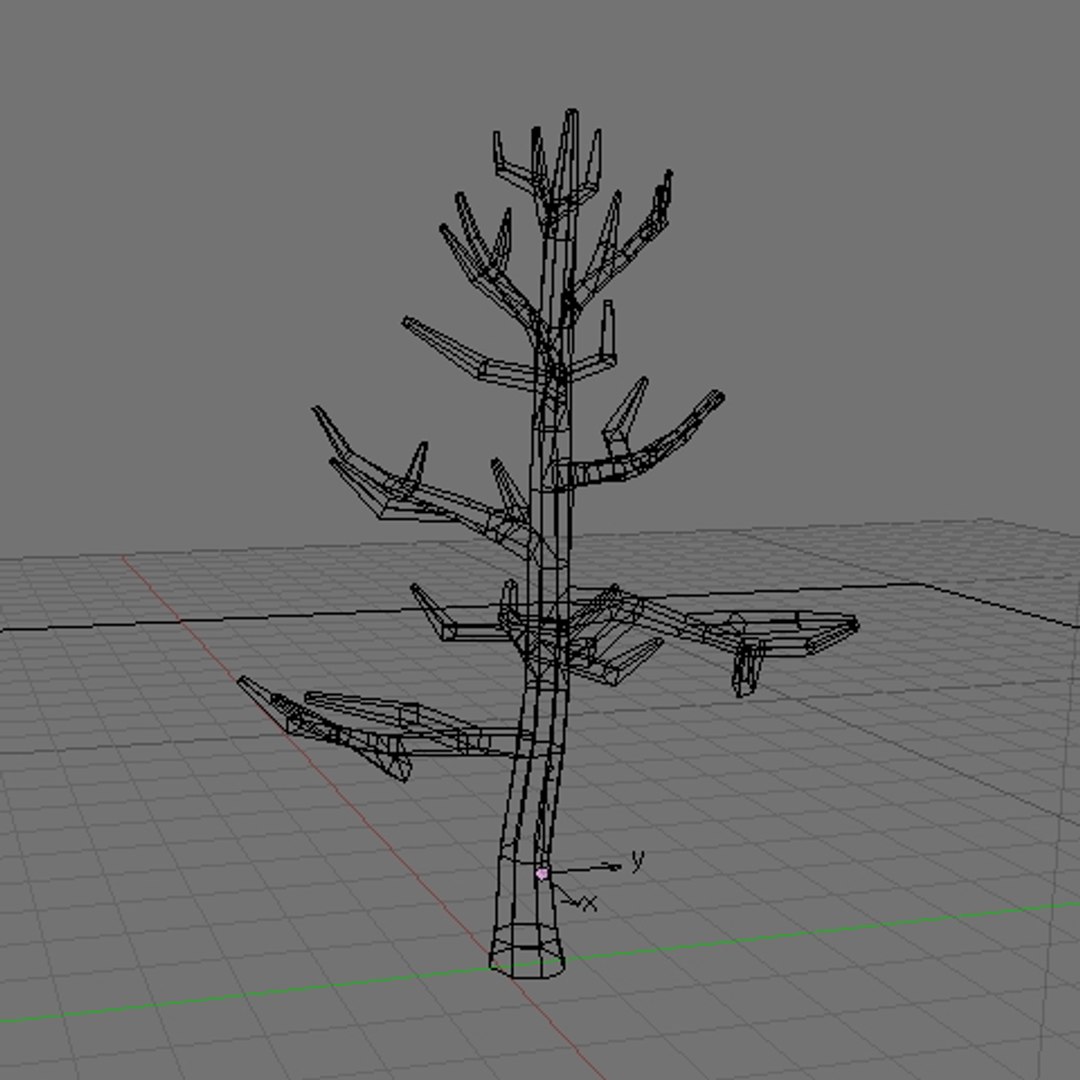 Ready Dead Tree 3d Model