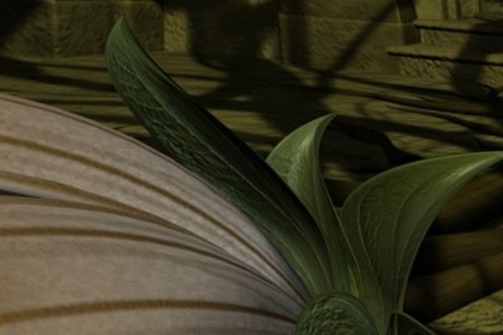 Realistic Flower Animation Open 3ds