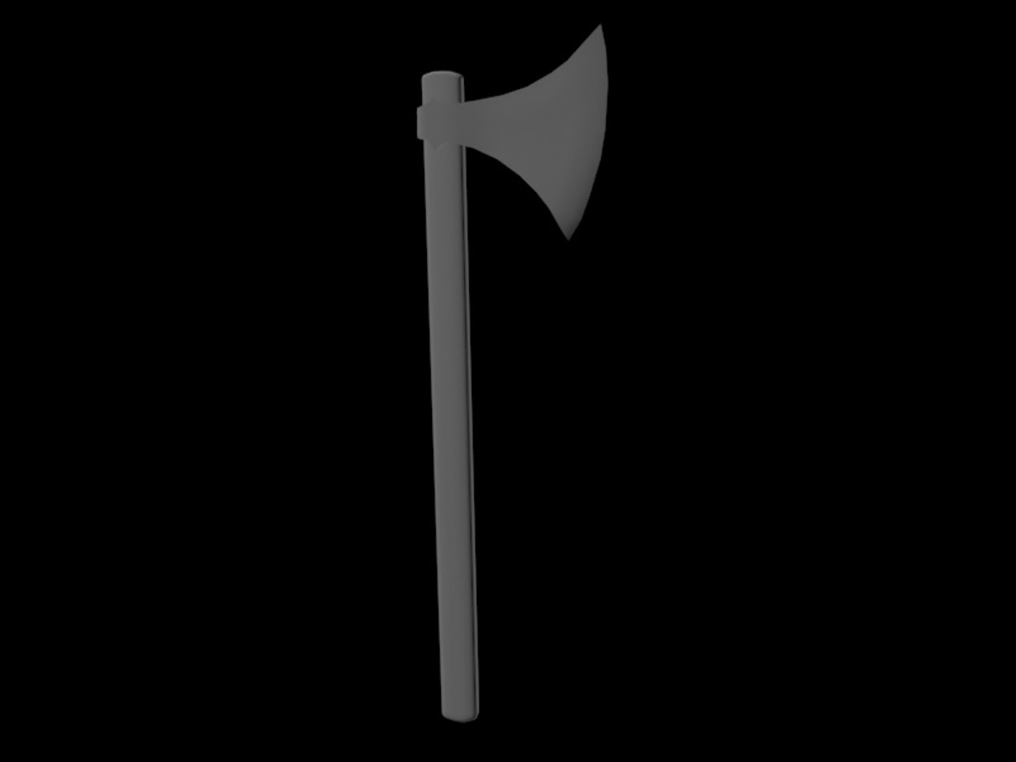 Axe Rust 3d Model