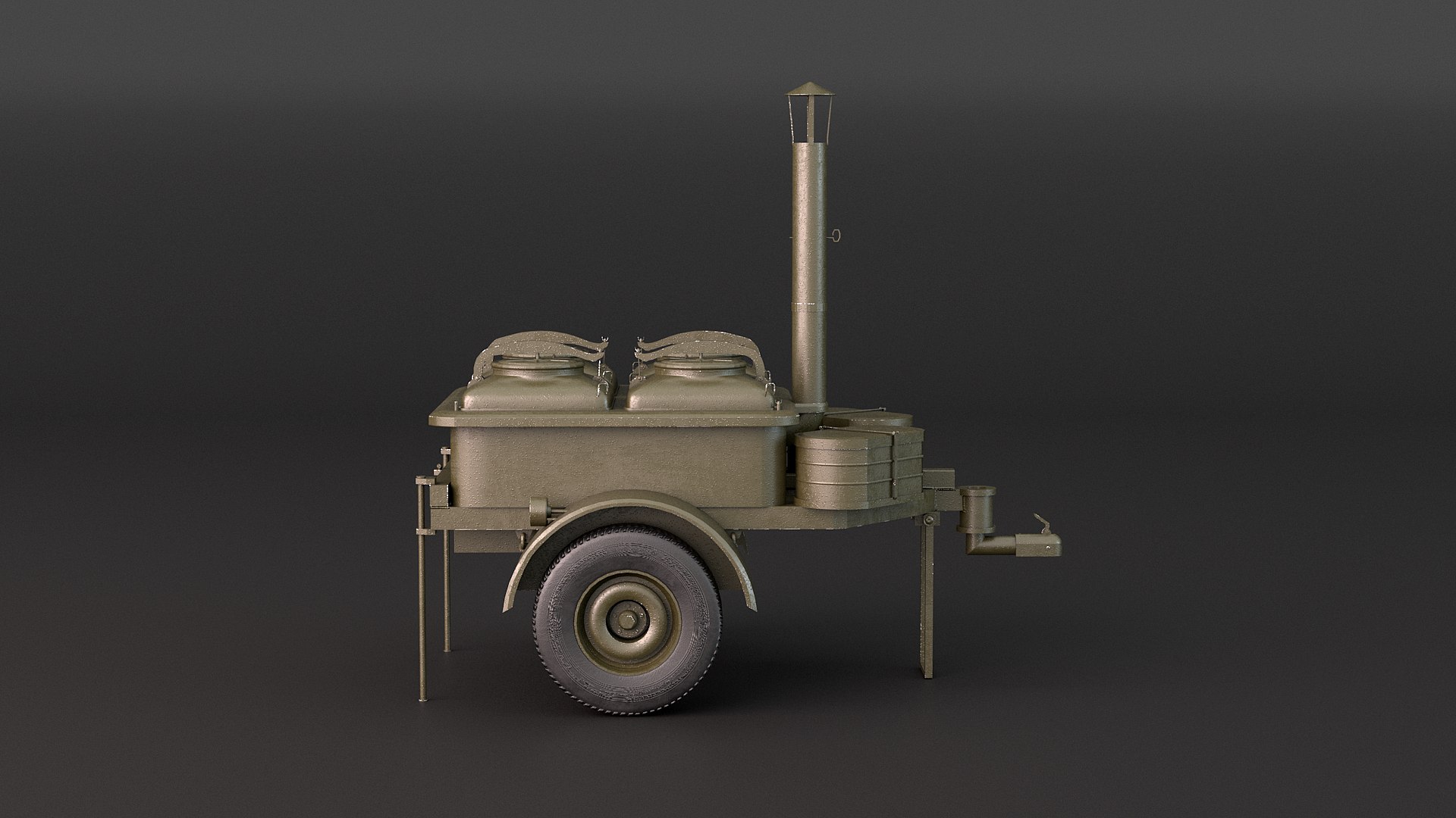 3D Field Kitchen - TurboSquid 2065290