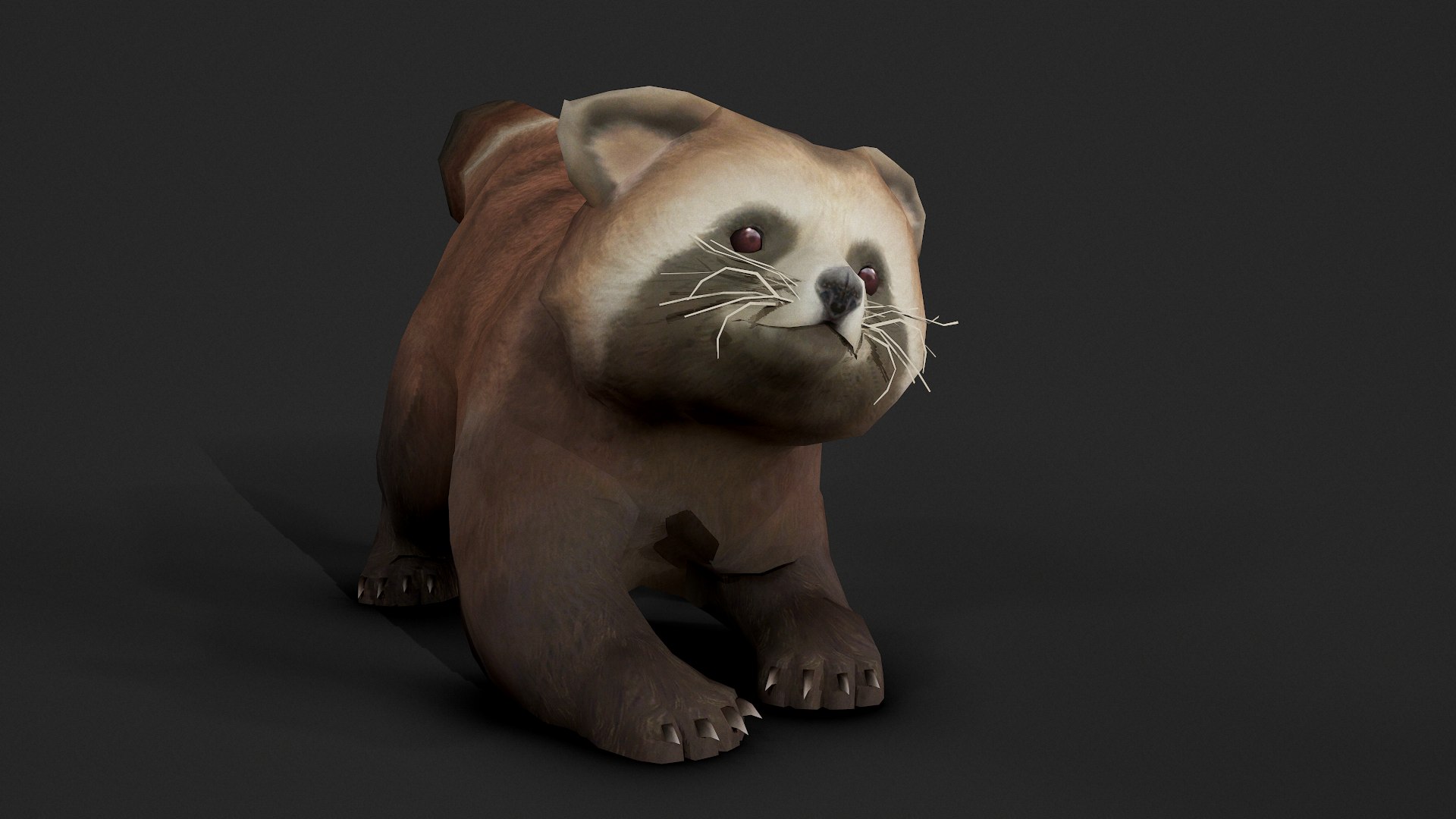 3D Animated red panda model - TurboSquid 2156644