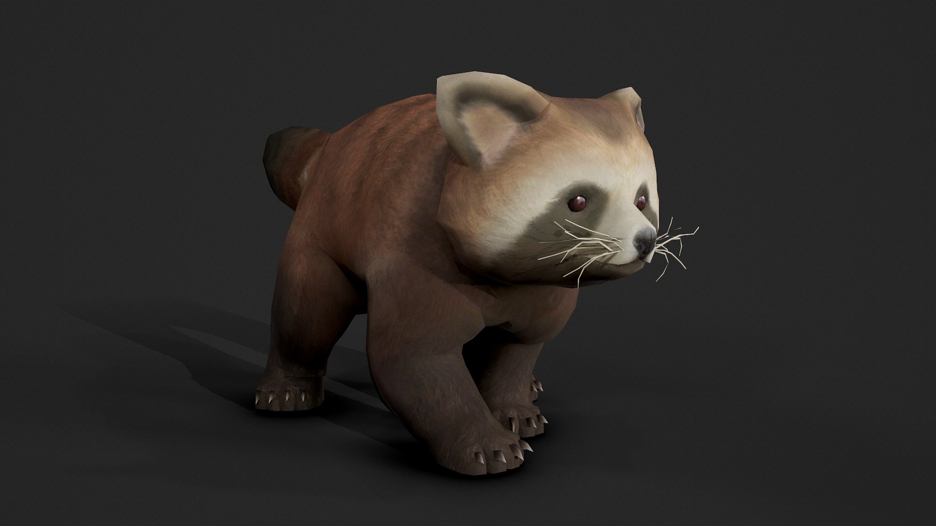 3D Animated red panda model - TurboSquid 2156644