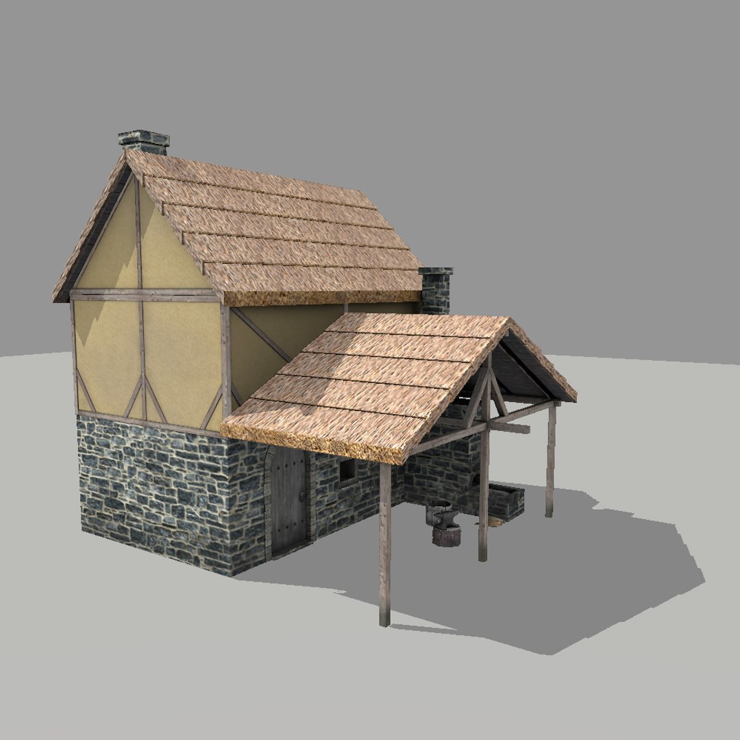 Blacksmith Forge 3d Max