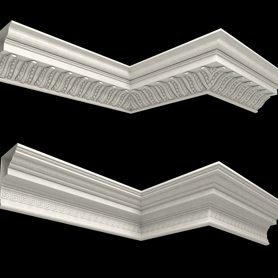 3D Decor Molding 01 - TurboSquid 1499984