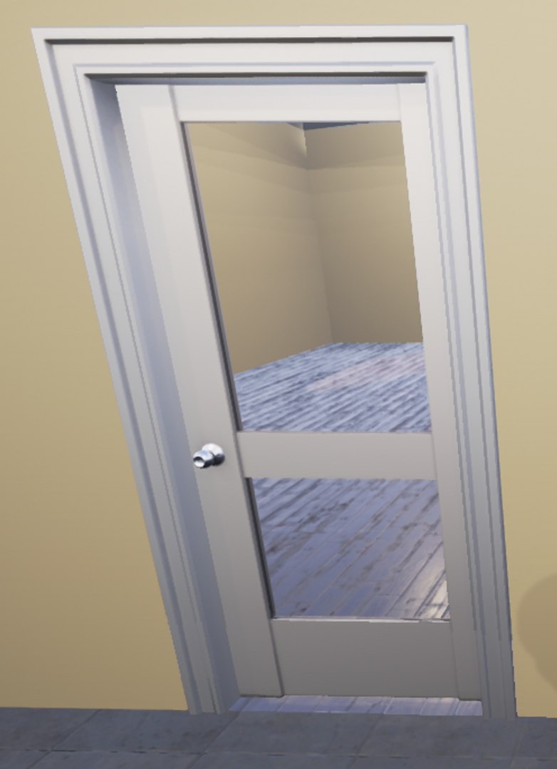 Door Unreal Engine 3ds