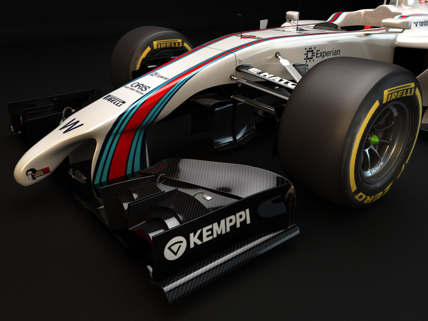 Williams Fw36 2014 3d Max