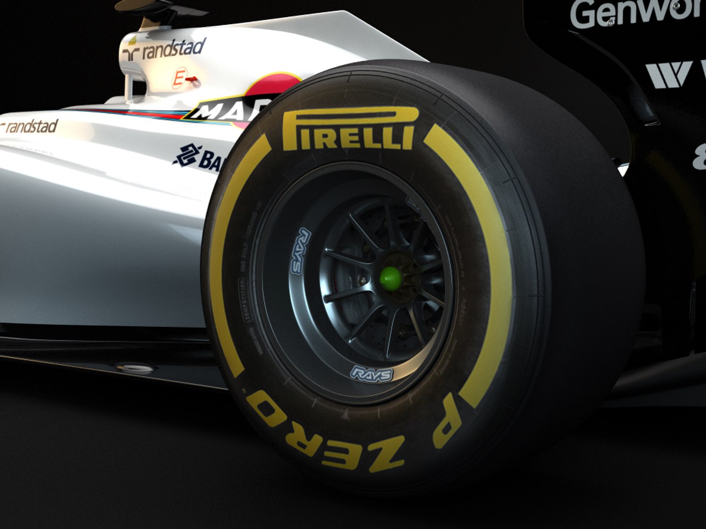 Williams Fw36 2014 3d Max