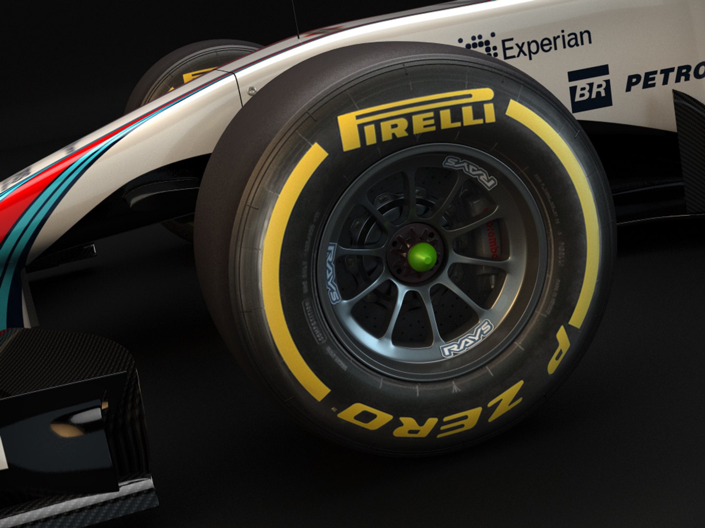 Williams Fw36 2014 3d Max