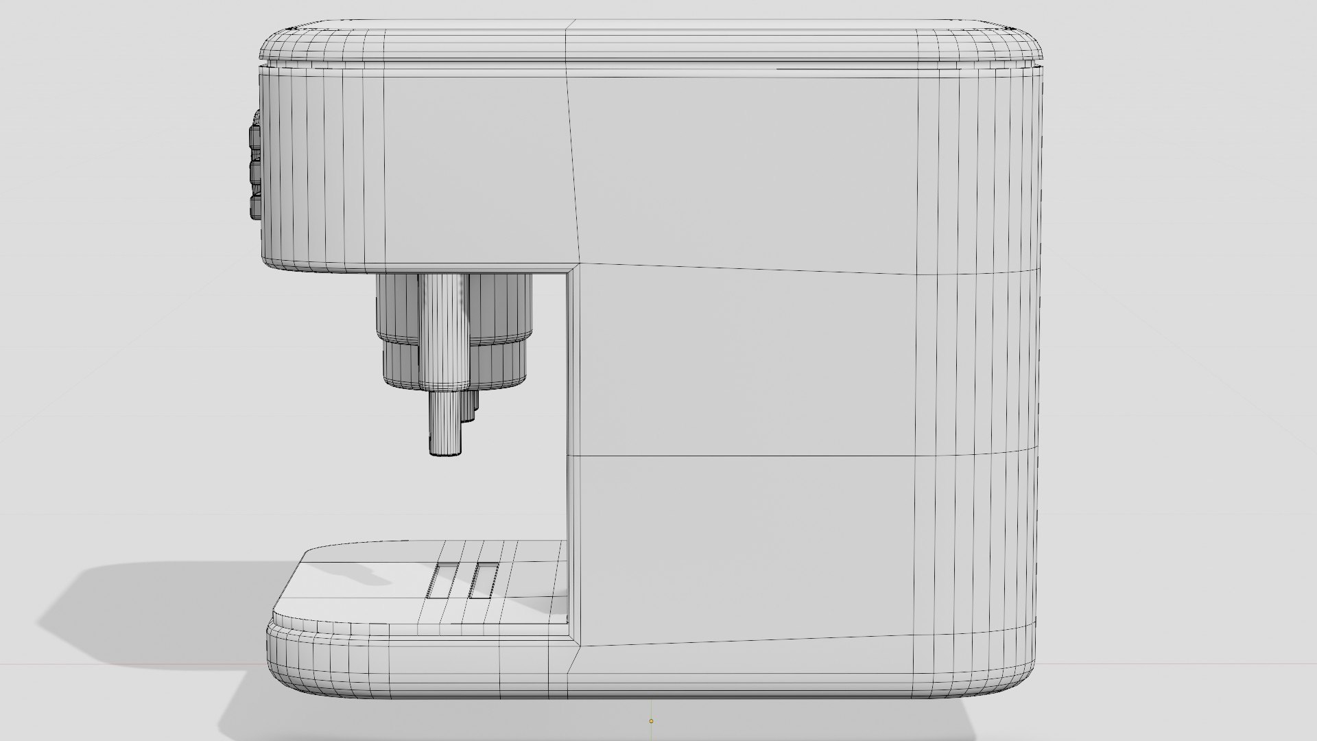 Brown Coffee Machine 3D Model - TurboSquid 2121478