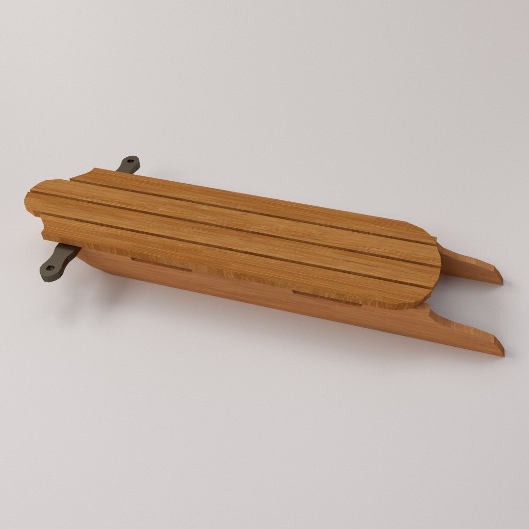 Sled 3d Model