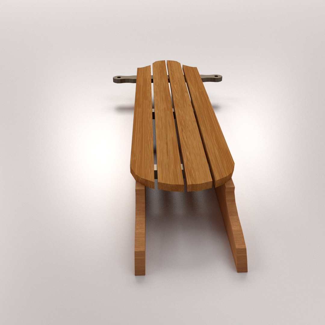 Sled 3d Model