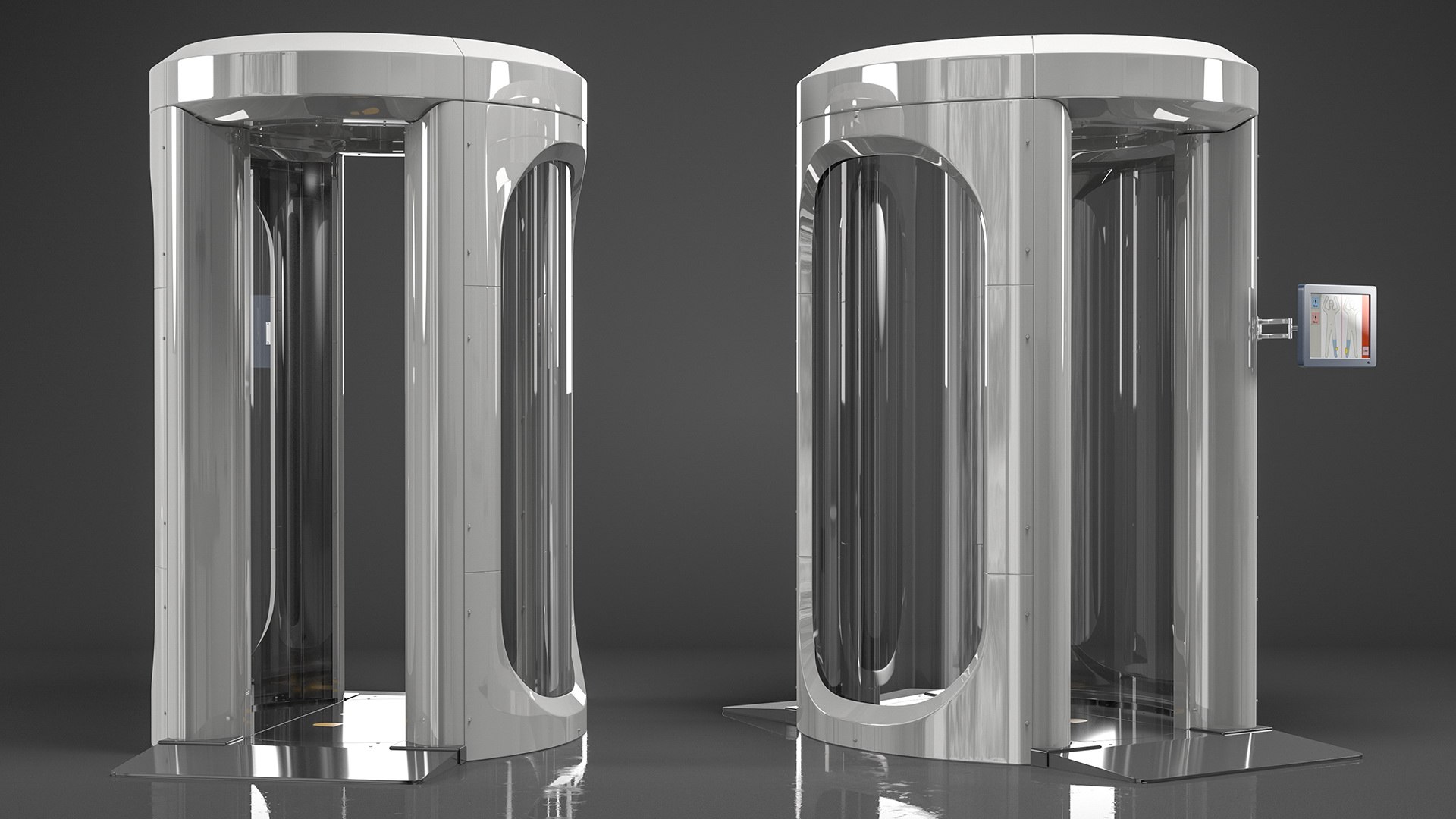 Free 3D Body Airport Security Scanner - TurboSquid 1681330