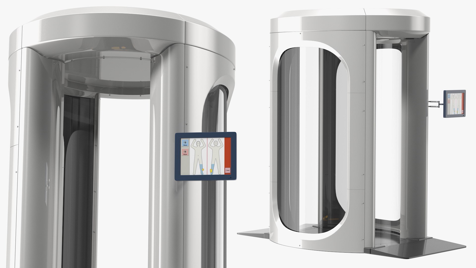 Free 3D Body Airport Security Scanner - TurboSquid 1681330