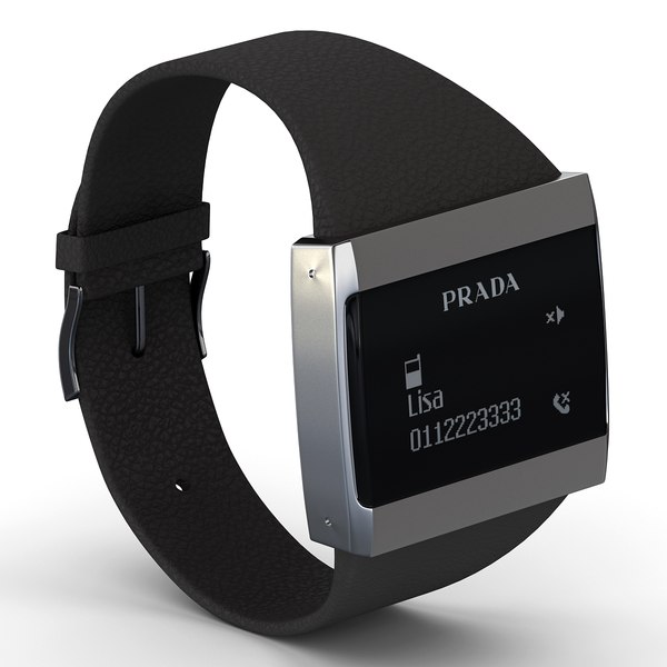 modelo 3d Reloj digital Prada - TurboSquid 676286