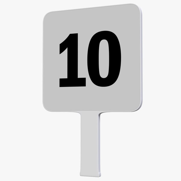 Protest sign 3D model - TurboSquid 1428524