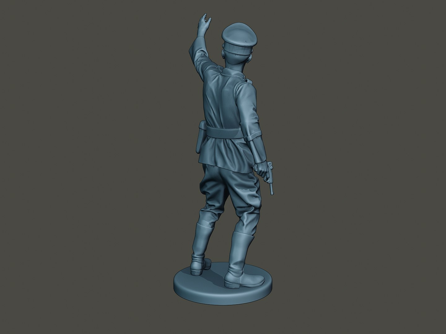 3D German Officer Ww2 War Model - TurboSquid 1522188