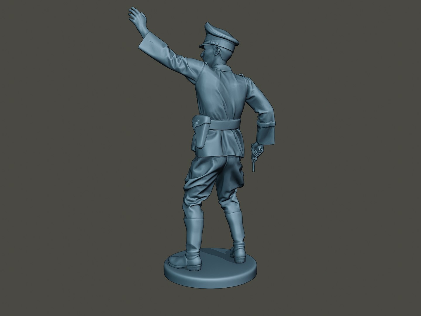 3D German Officer Ww2 War Model - TurboSquid 1522188