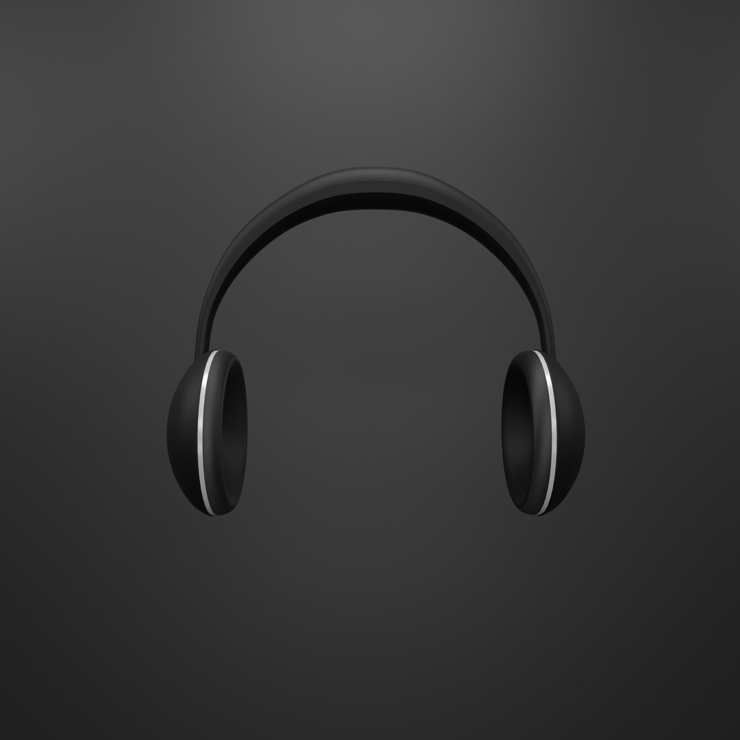 Headphone Low-poly 3D Model 3D Model - TurboSquid 2339997