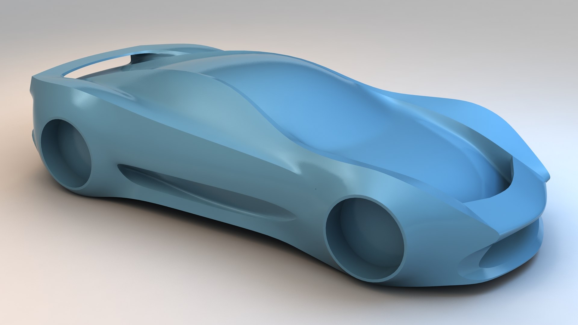 Supercar Car 3D Model - TurboSquid 1274944