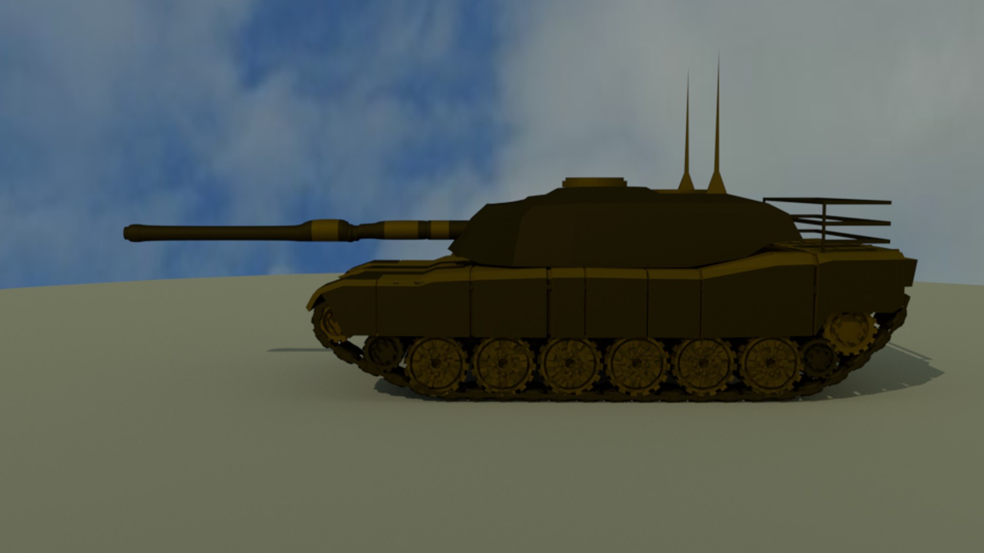 Tank Blender 3D - TurboSquid 1228318