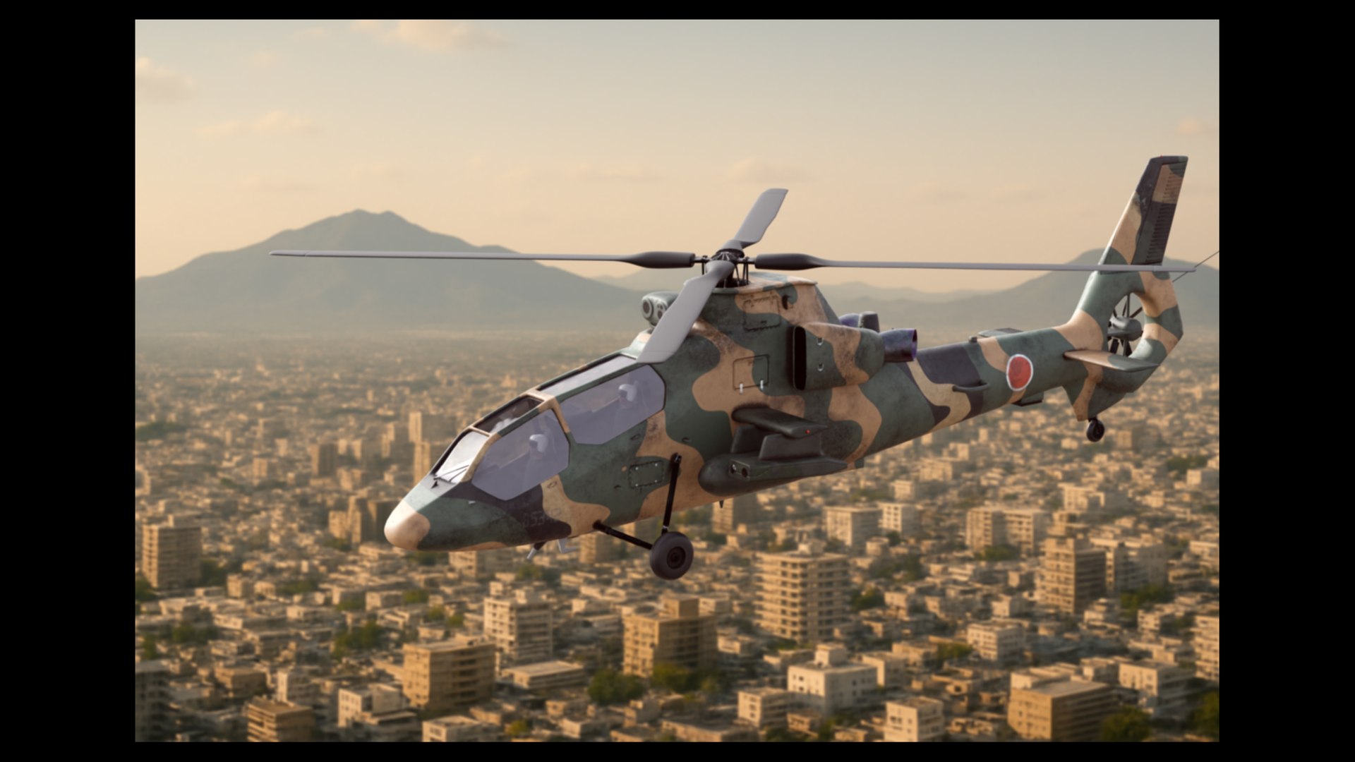 3D Kawasaki OH 1 Ninja Rigged - TurboSquid 2400496