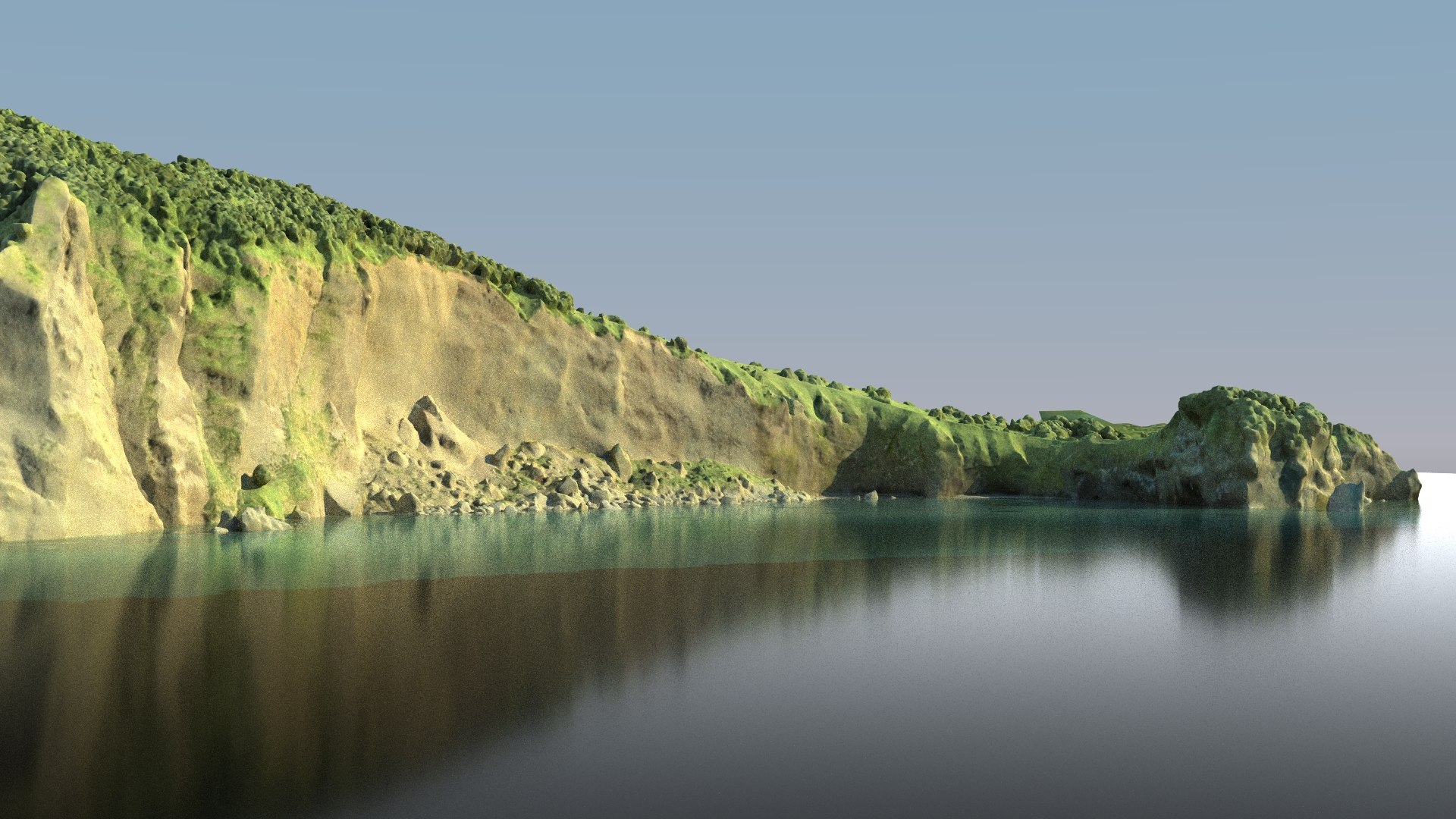 3D Coast Line - TurboSquid 2029247