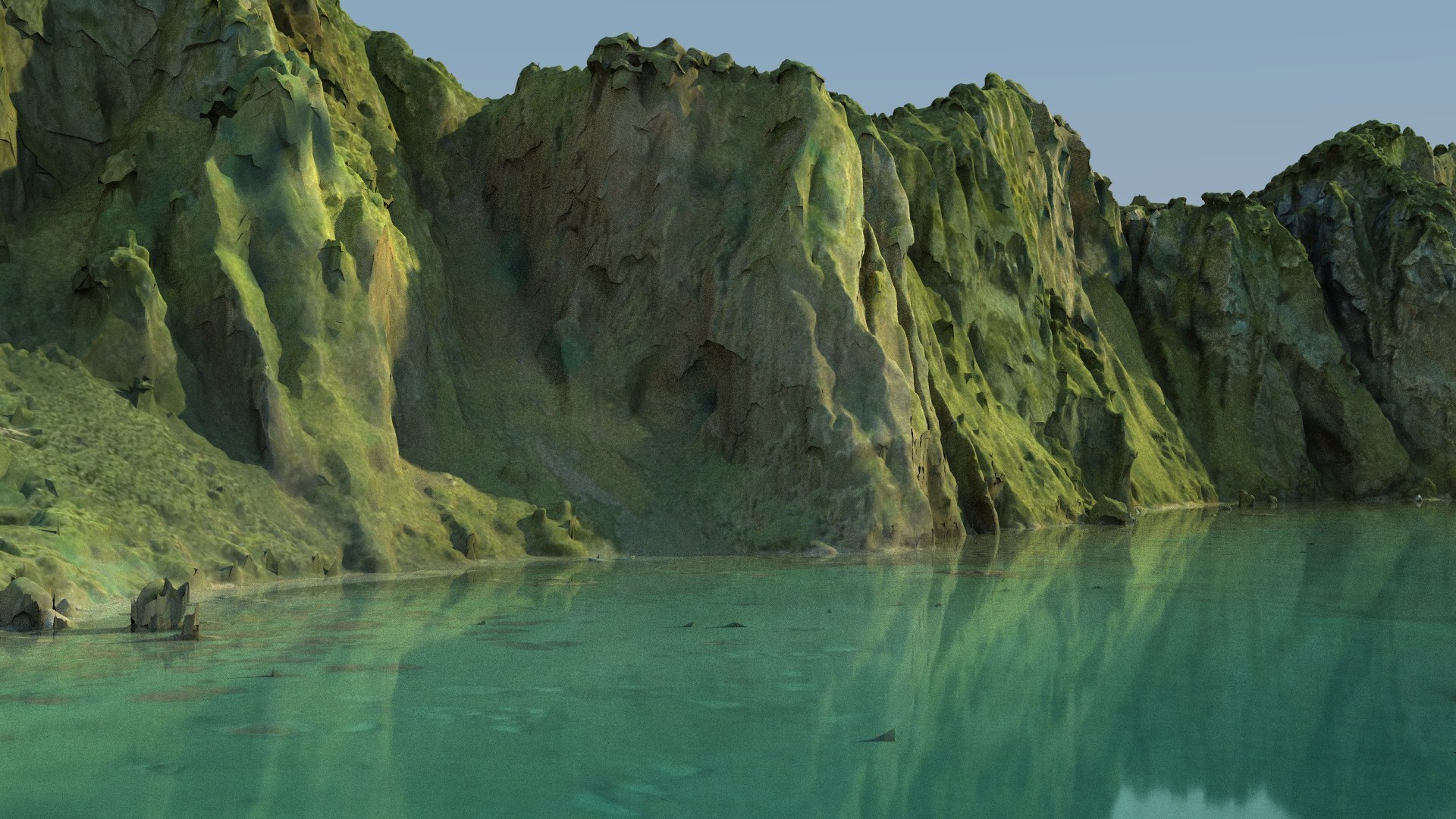 3D Coast Line - TurboSquid 2029247