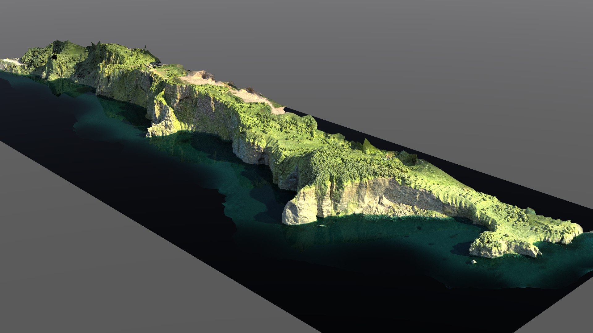 3D Coast Line - TurboSquid 2029247