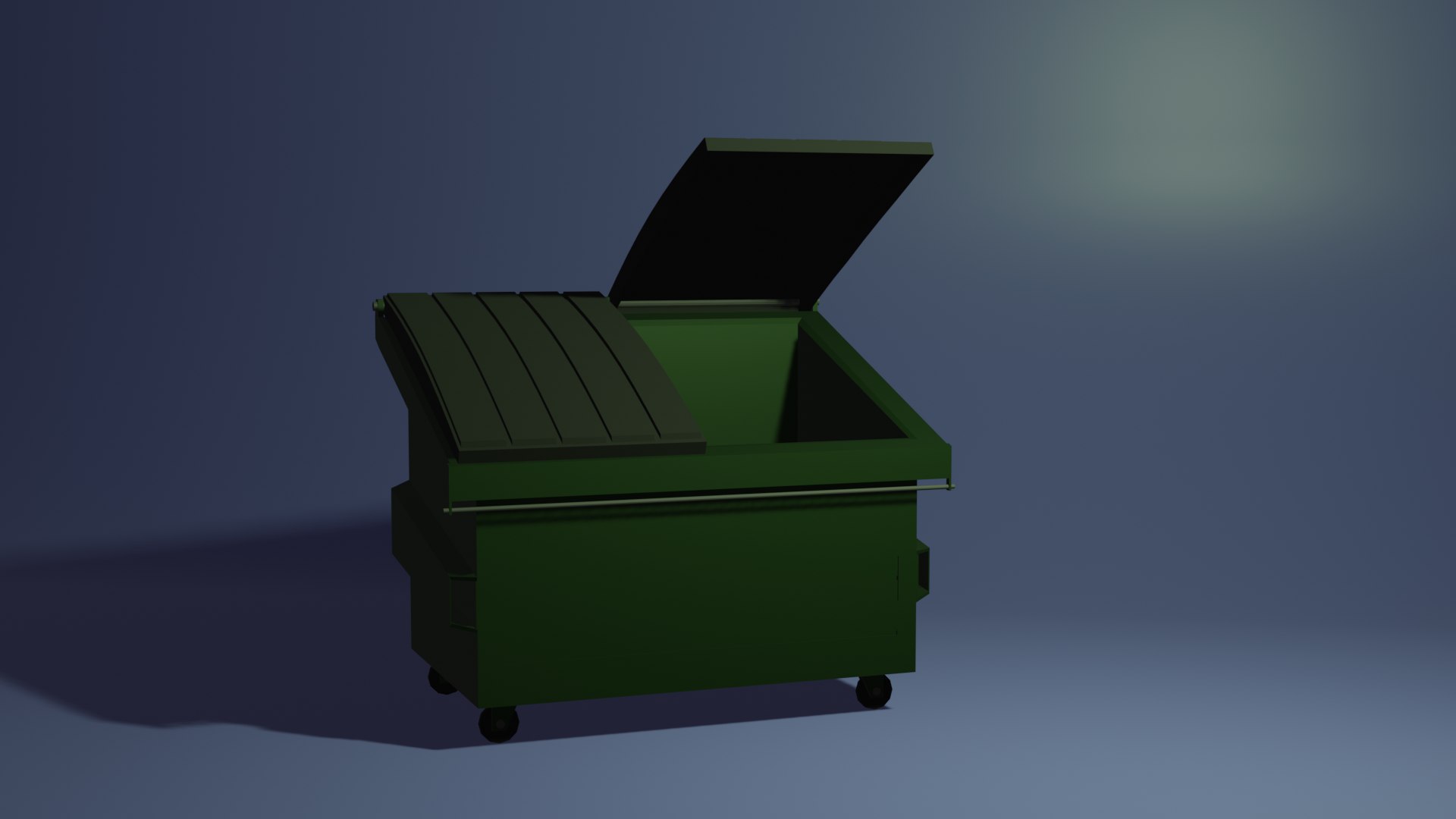 Low Poly Dumpster 3D model - TurboSquid 1959258