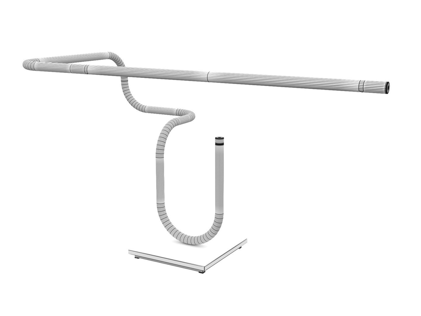 Free Tube Desk Lamp 3D Model - TurboSquid 1308625