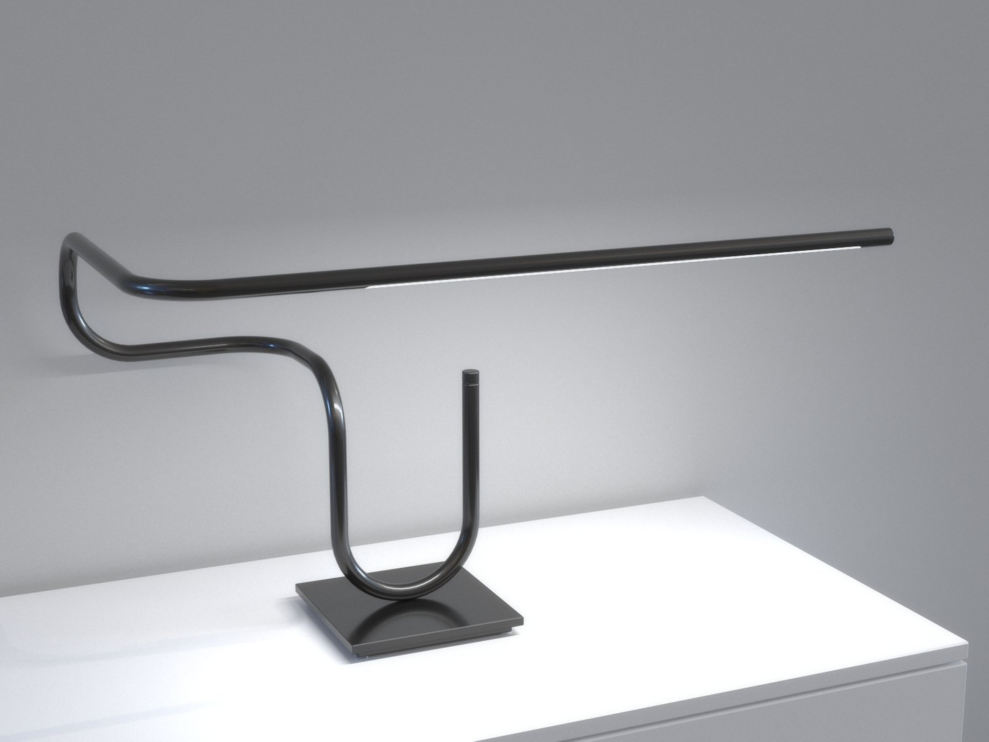 Free tube desk lamp 3D model - TurboSquid 1308625