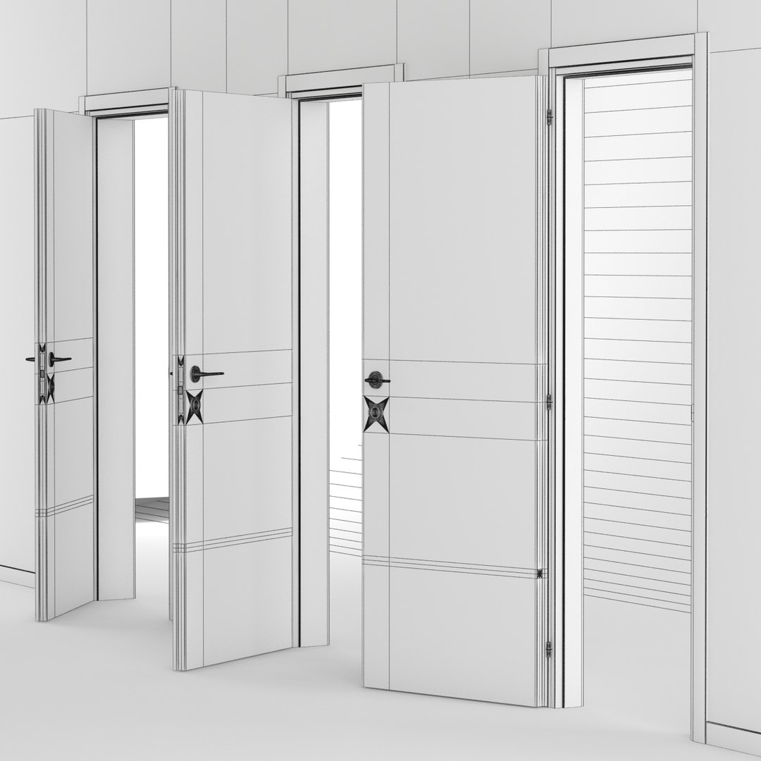 3D Interior Door - TurboSquid 1449533