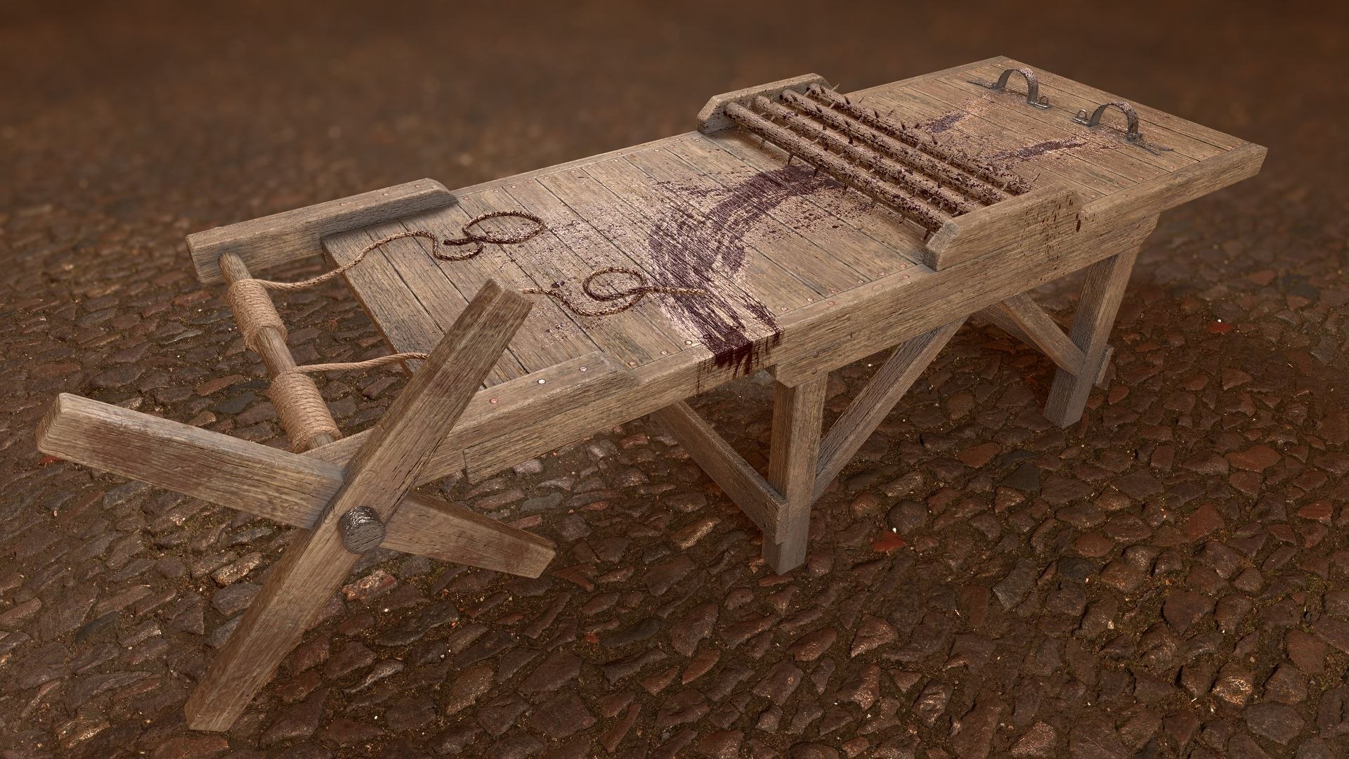 Inquisition Strappado 3D Model - TurboSquid 1564300