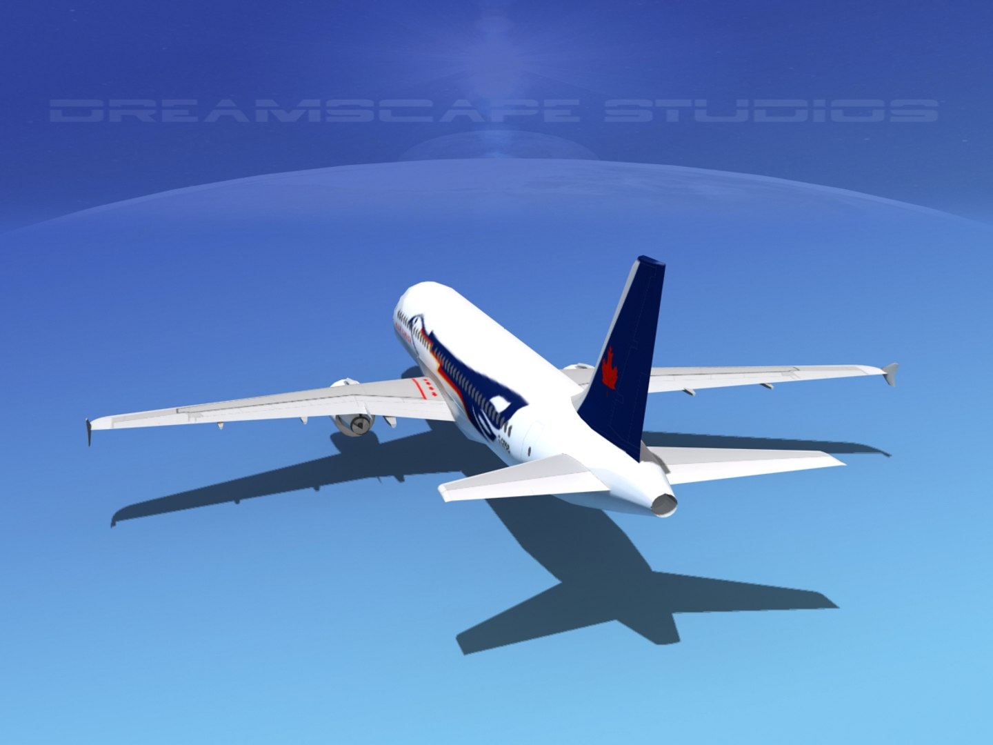 A320 Airbus 3d Max