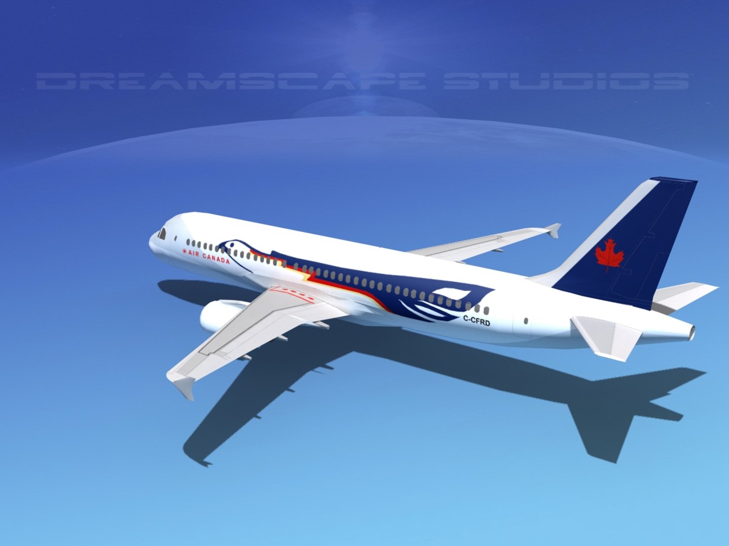 A320 Airbus 3d Max