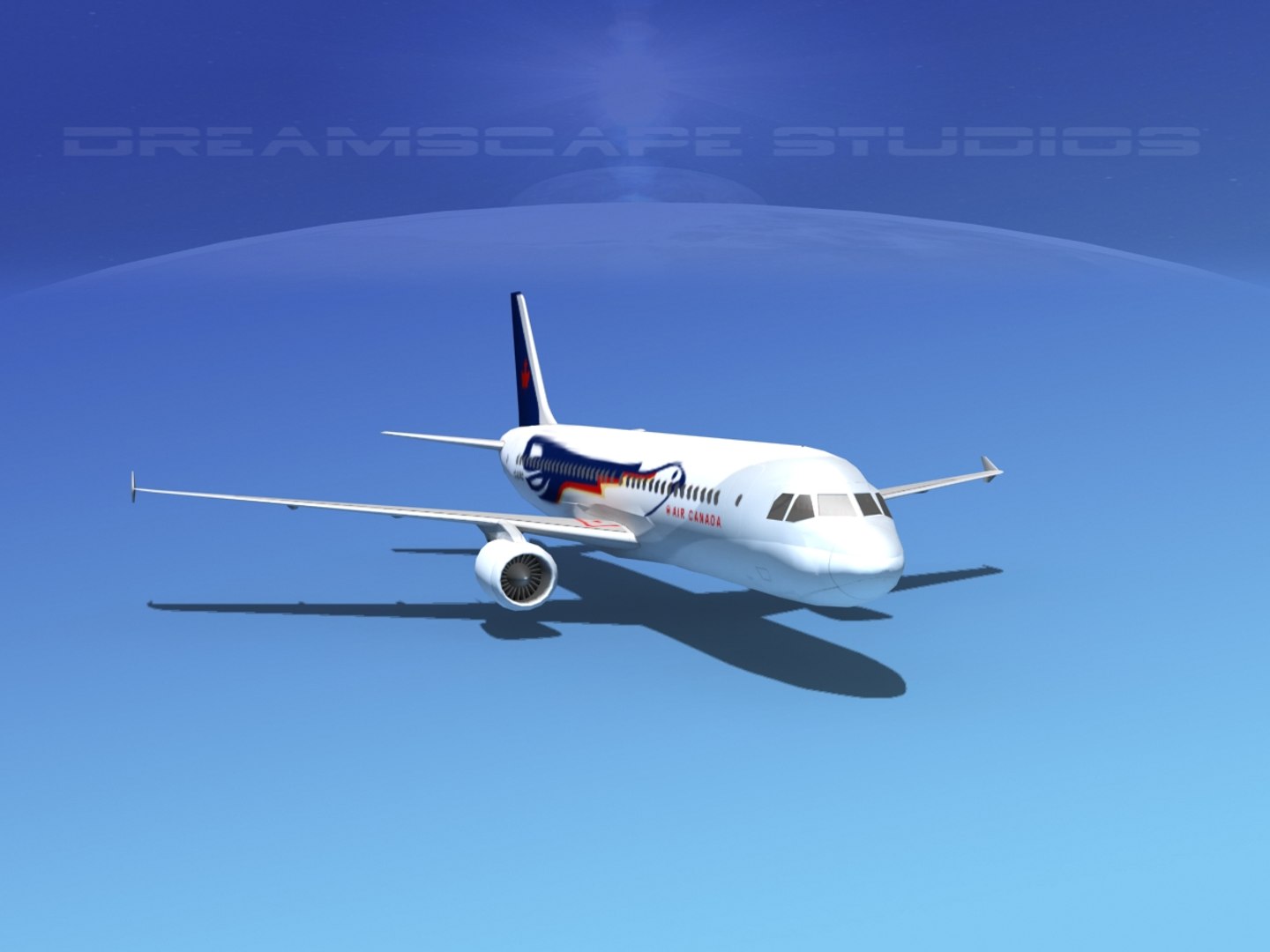 A320 Airbus 3d Max