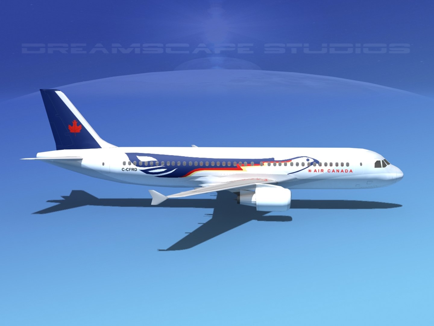 A320 Airbus 3d Max