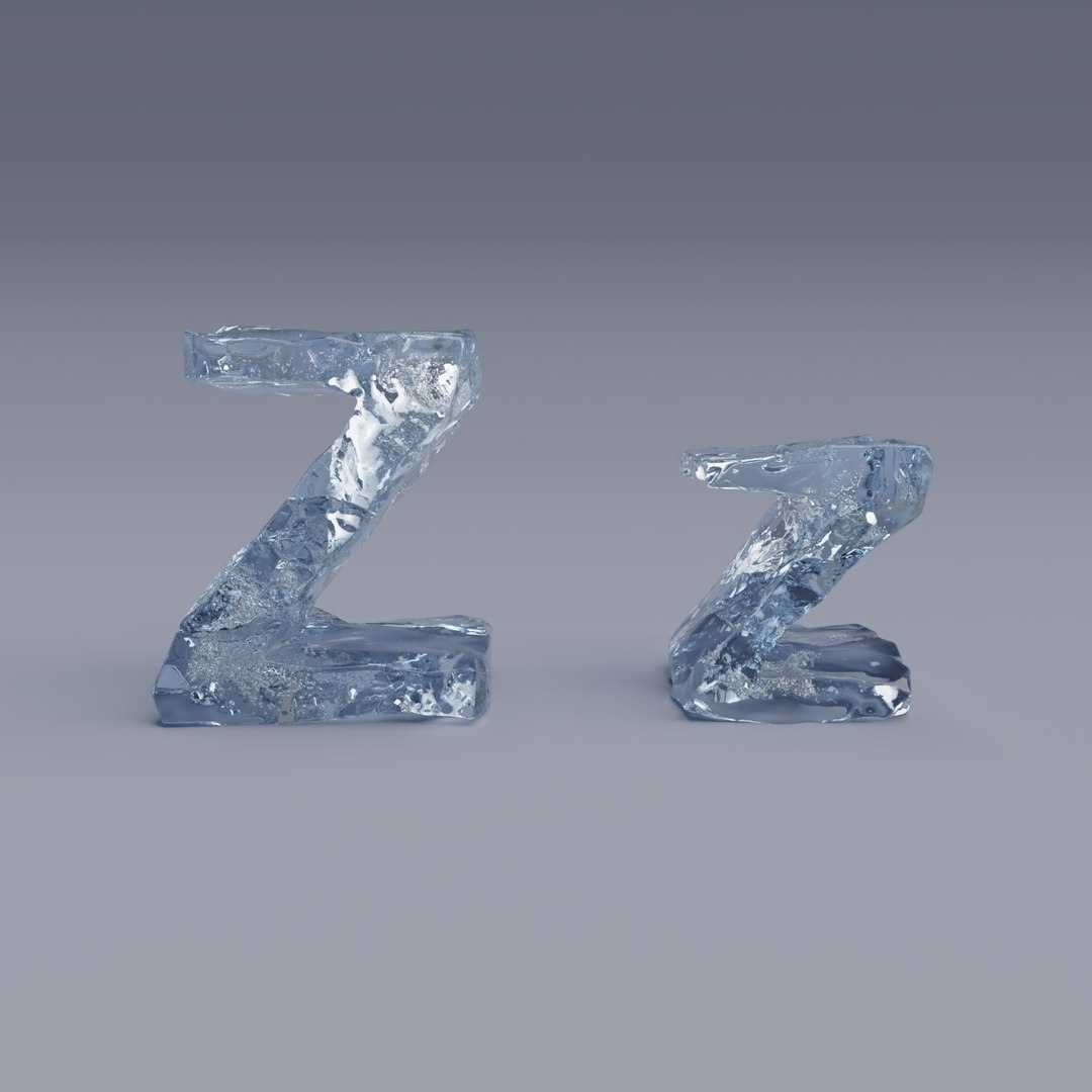Letter Z 3D Model - TurboSquid 1398870